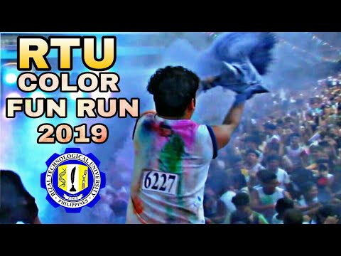 RTU COLOR FUN RUN 2019 | RTU SINGKWENTAKBO | RTU @50 - YouTube