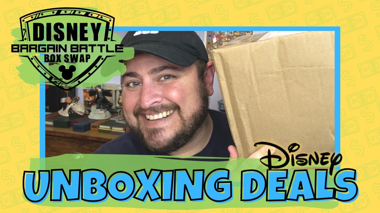 Disney Bargain Battle Box Swap | Who finds the best Bargain?!?! - YouTube