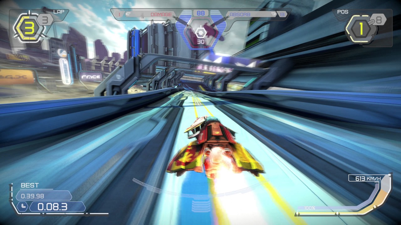 WipEout Omega Collection - Fury - Gameplay #1 (4K) - YouTube