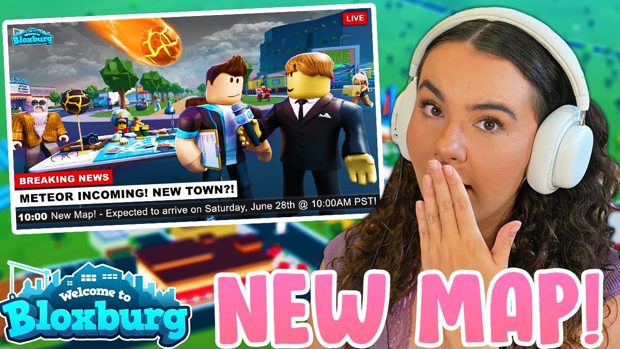 🔴*LIVE REACTION* BLOXBURG MAP UPDATE 2025!👀 - YouTube