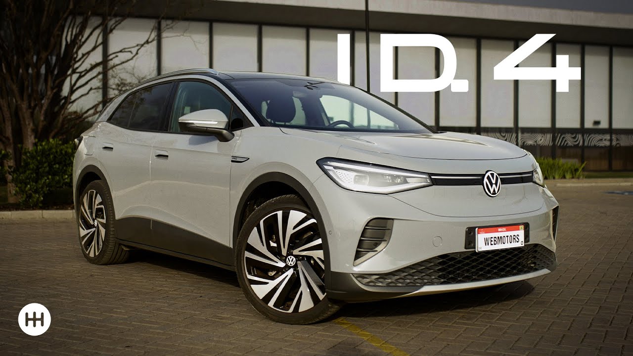 Volkswagen ID.4 Pro - AUTONOMIA e TECNOLOGIA - 5 coisas legais, e ...