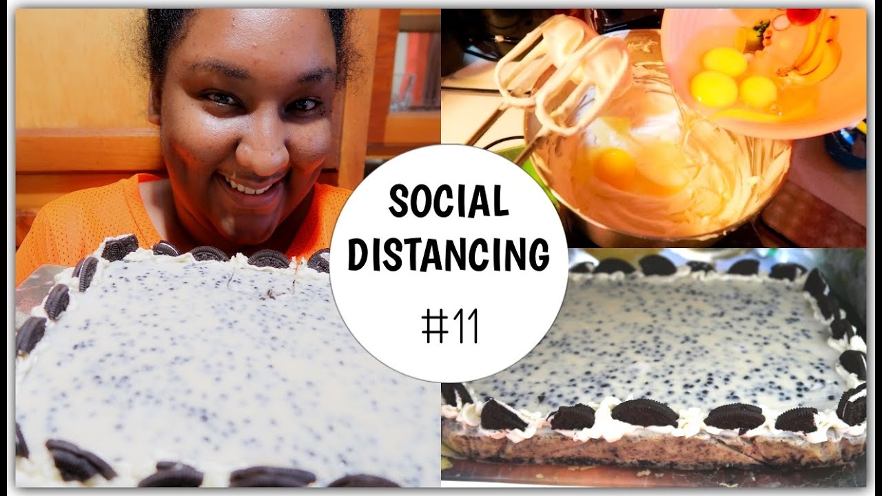MAKING OREO CHEESECAKE!!🤤😋 | #SOCIALDISTANCING | TRINIDAD YOUTUBER ...