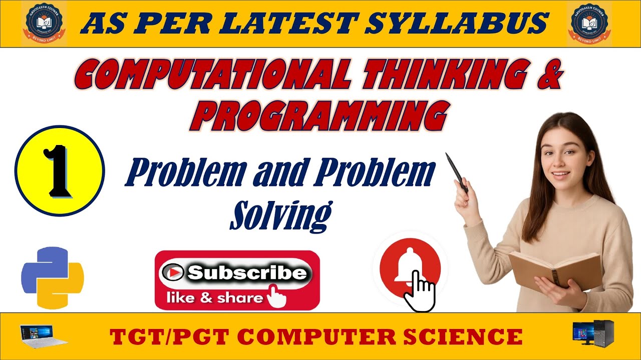 1 - Computational Thinking & Programming || Problem & Problem Solving ...