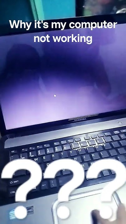 my computer it's not working #loading #computer#shotsvideo - YouTube