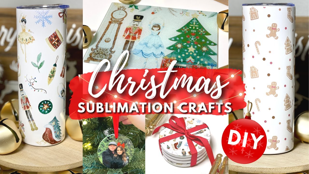 CHRISTMAS DIY Sublimation Craft and Gift Ideas 🎄Christmas Gift Ideas ...