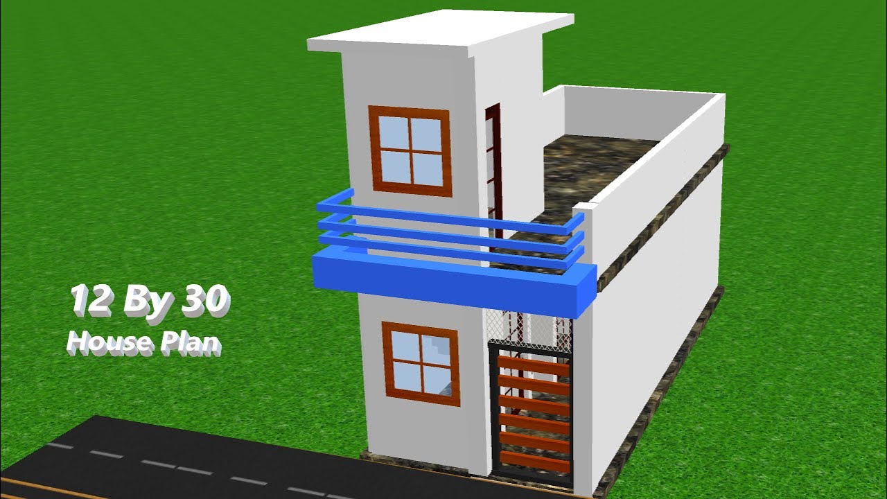 12 X 30 SMALL Home Design 12 X 30 SMALL HOUSE PLAN 12 X 30 House 12-x-30-small-home-design-12-x-30-small-house-plan-12-x-30-house