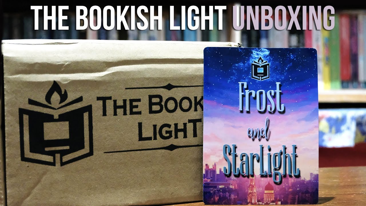 The Bookish Light Unboxing - "Frost and Starlight" Box - YouTube