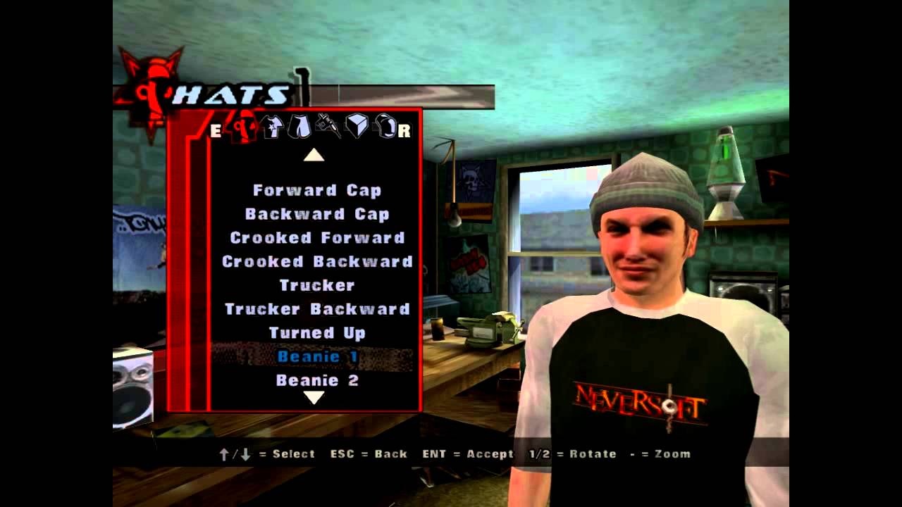 Max Payne THUG (Tony Hawk's Underground 1 Char Creation) - YouTube