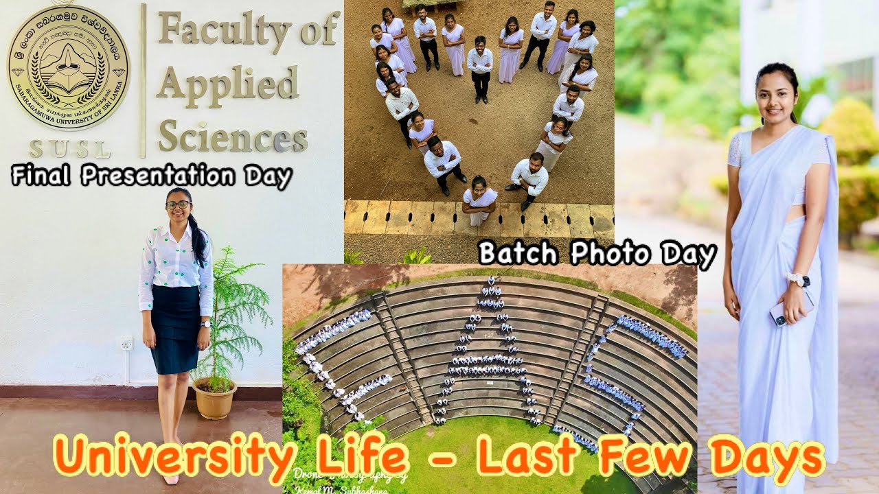 University Life Of A Final Year Student | Batch Photo Day 🥰 - YouTube