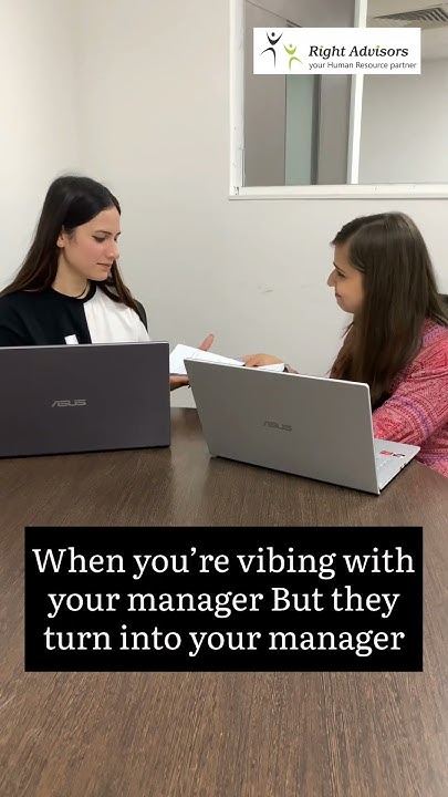 "When you're vibing with your manager but they turn into your manager" - YouTube