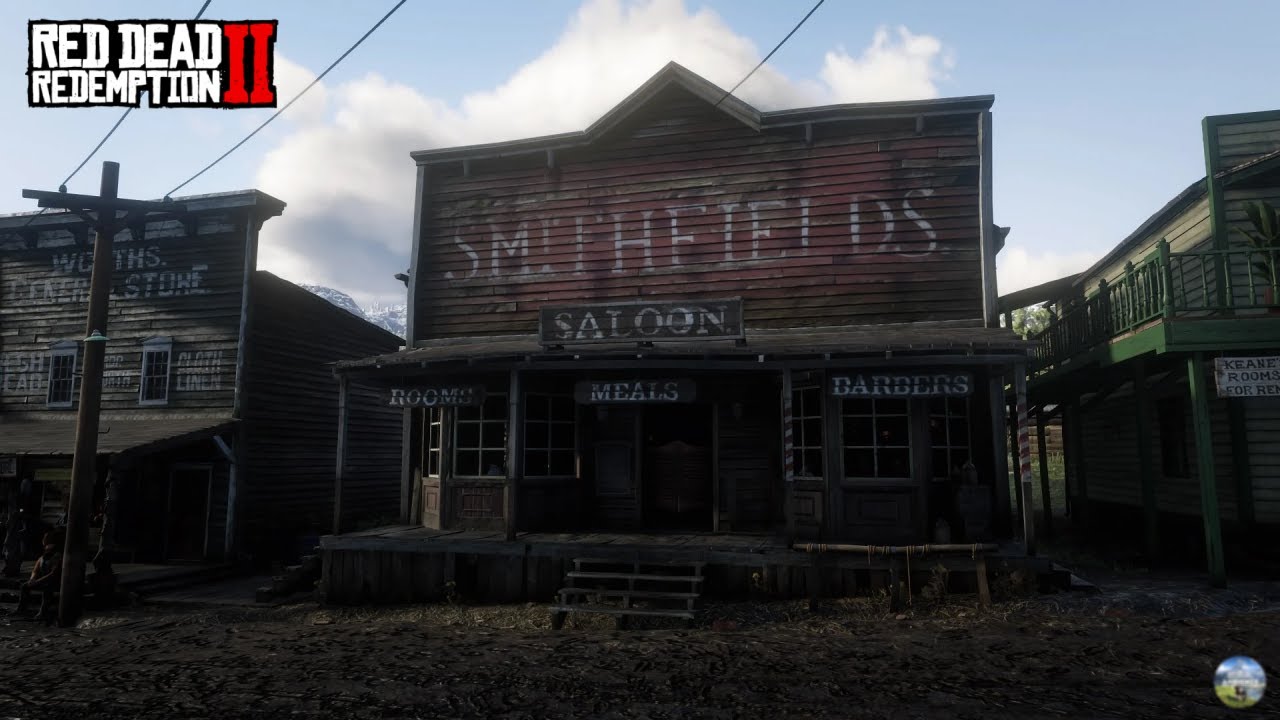 Valentine Saloon Ambience | RDR2 Ambience - YouTube