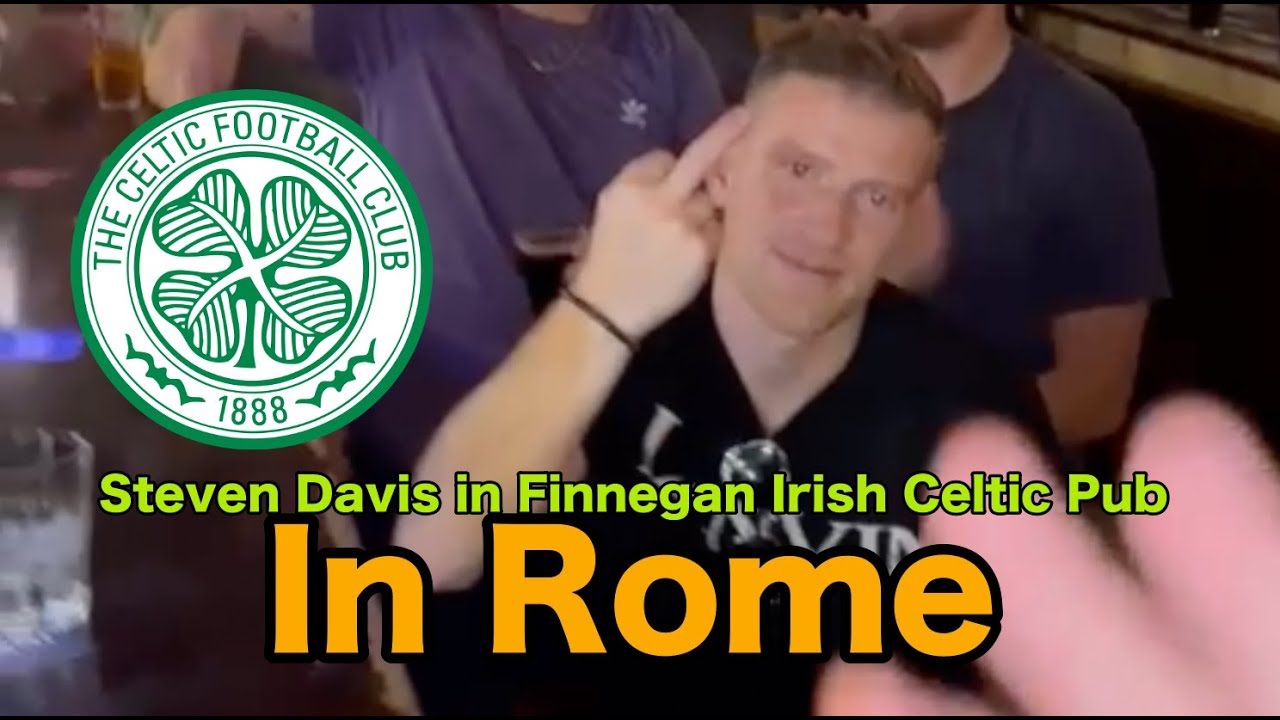 On The Volley / Celtic / Who is this ? in Finnegan's Irish Pub In Rome ...