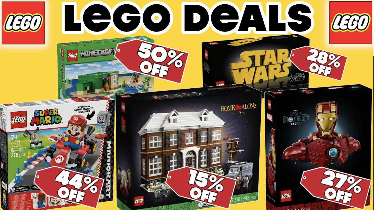 LEGO DAILY DEALS - More 40% - 50% OFF from AMAZON. Plus more! - YouTube