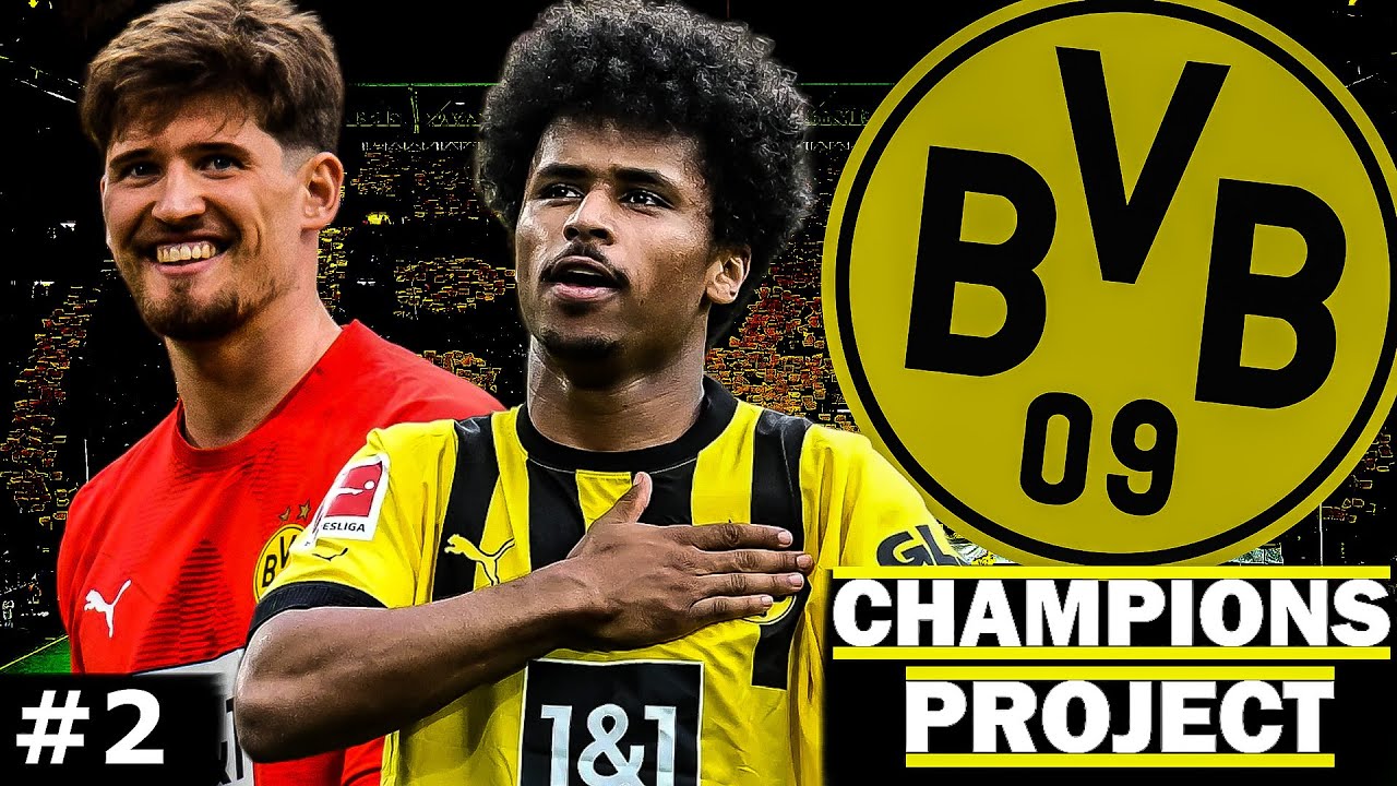 FC 24 : CARRIERE MANAGER BVB #2 : CHOC FACE AU PSG ! LE GROUPE VIT BIEN ...