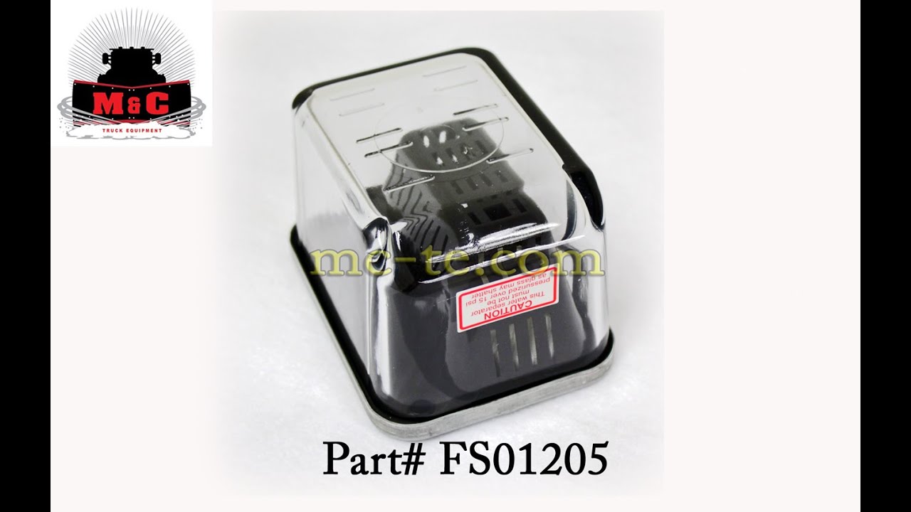 Fleetguard Fuel/Water Separator FS01205 / FS1205 - YouTube