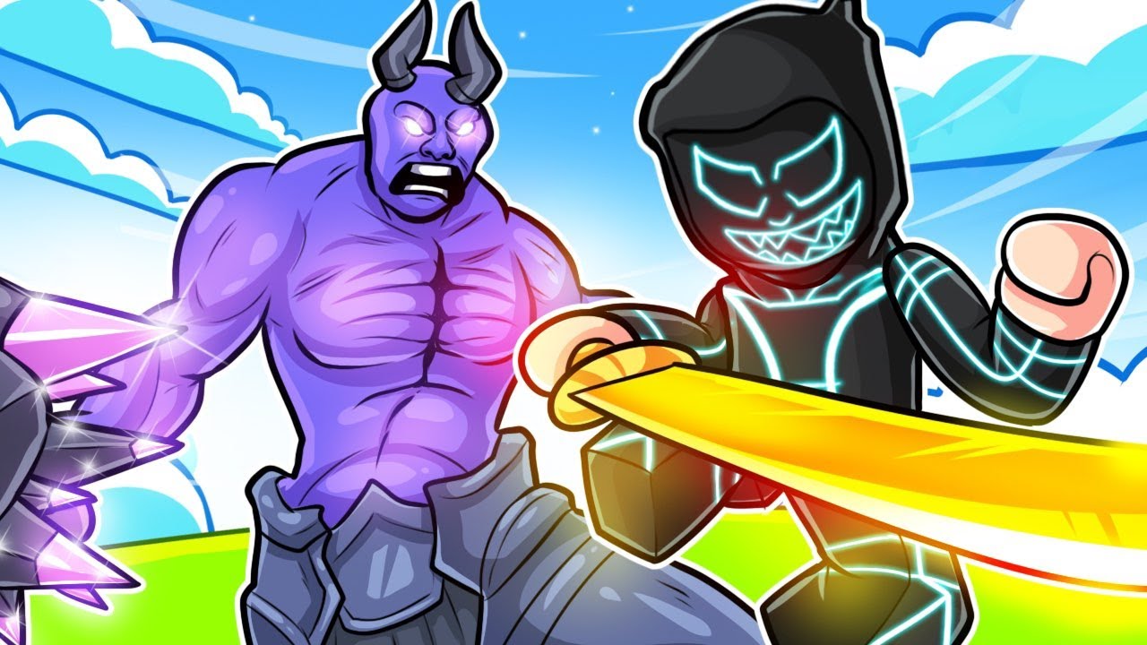 DEFEATING THE OGRE BOSS *NEW UPDATE* In Roblox Blade Ball - YouTube