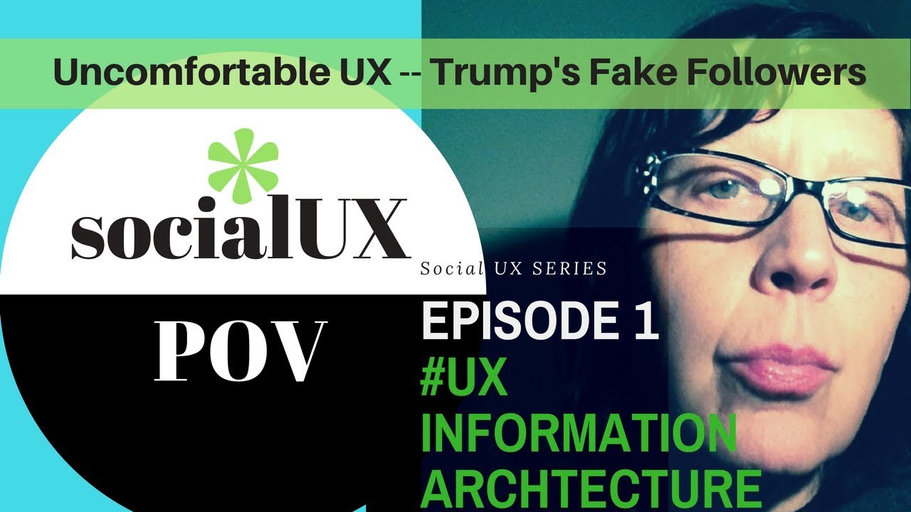 Uncomfortable UX --- Trump's Fake Twitter Followers - YouTube