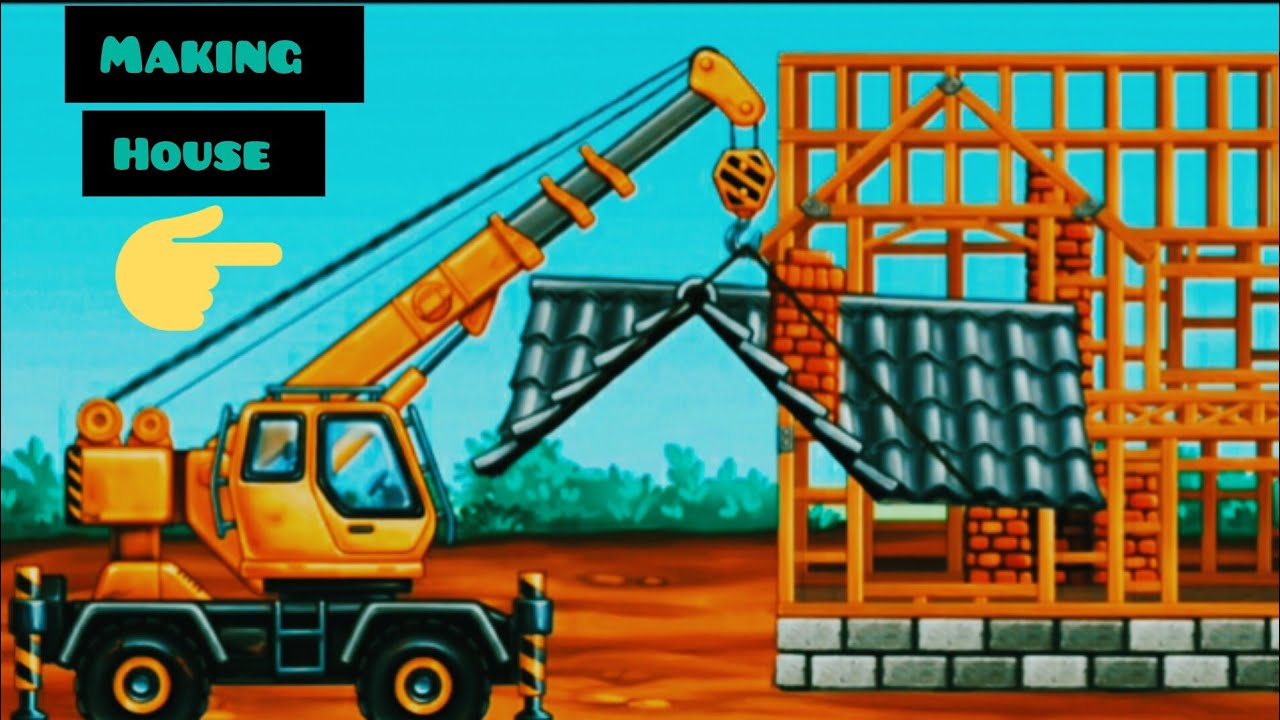 Creating New House | Animation cartoon for kids | kids cartoon | (past ...