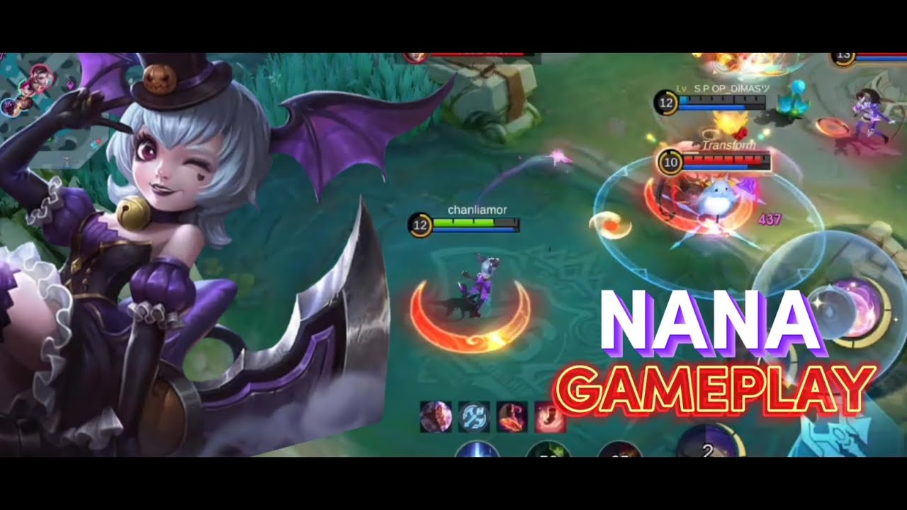 NANA GAMEPLAY | BUILD NANA TERSAKIT 2024 | BEST BUILD NANA 2024 | BUILD ...