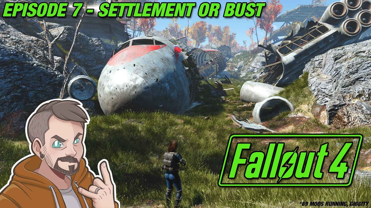 Day 9 Modded Fallout 4 - In Need of Ghoul Friends | First Playthrough ...