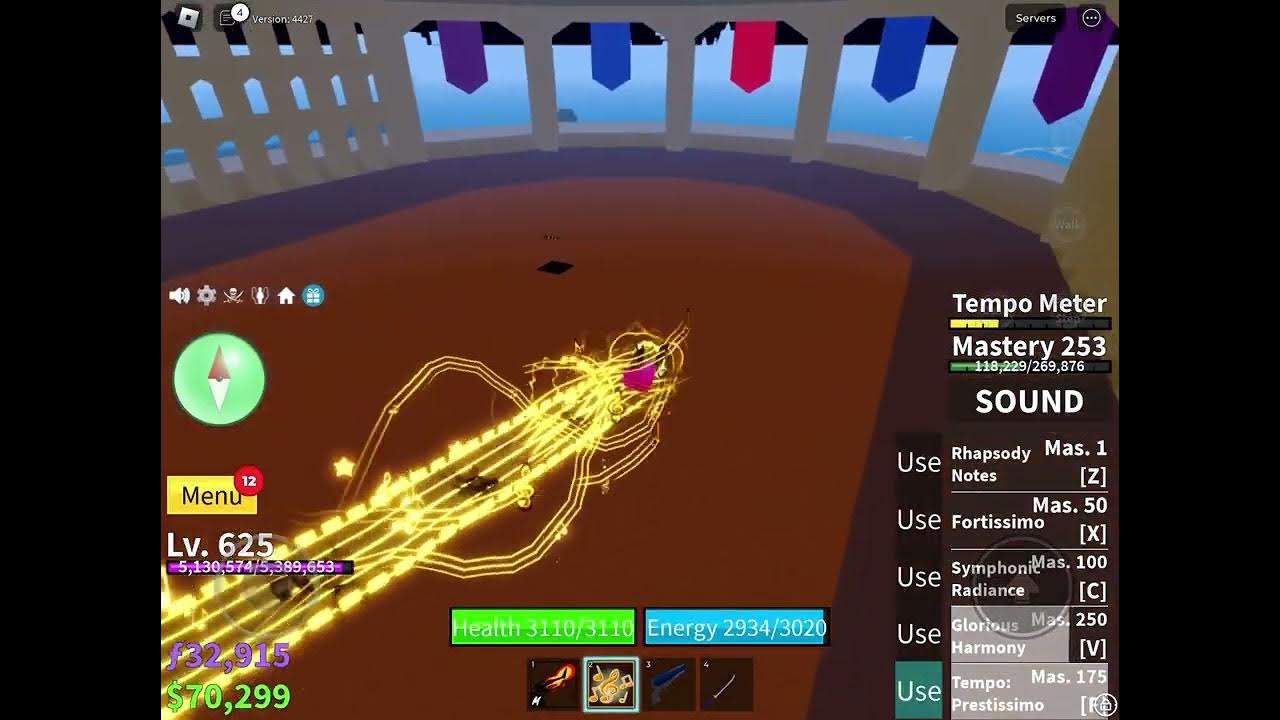 Sound fruit showcase (full tempo meter) - YouTube