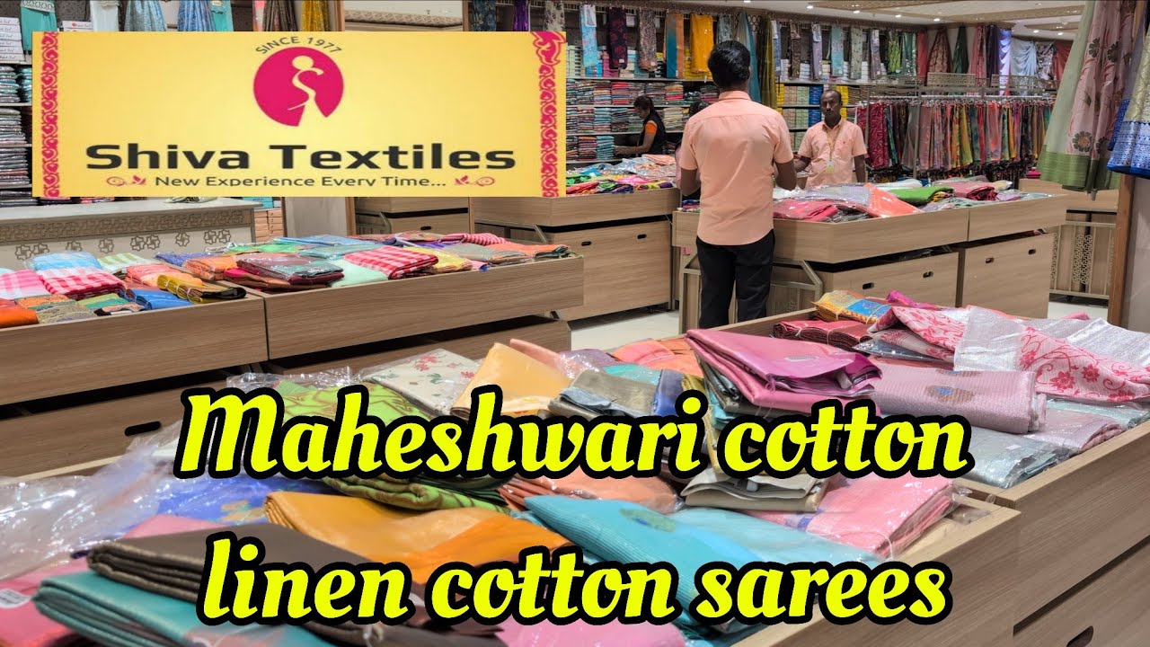 Shiva textiles 💫Maheshwari cotton💫linen cotton with embroidery ...