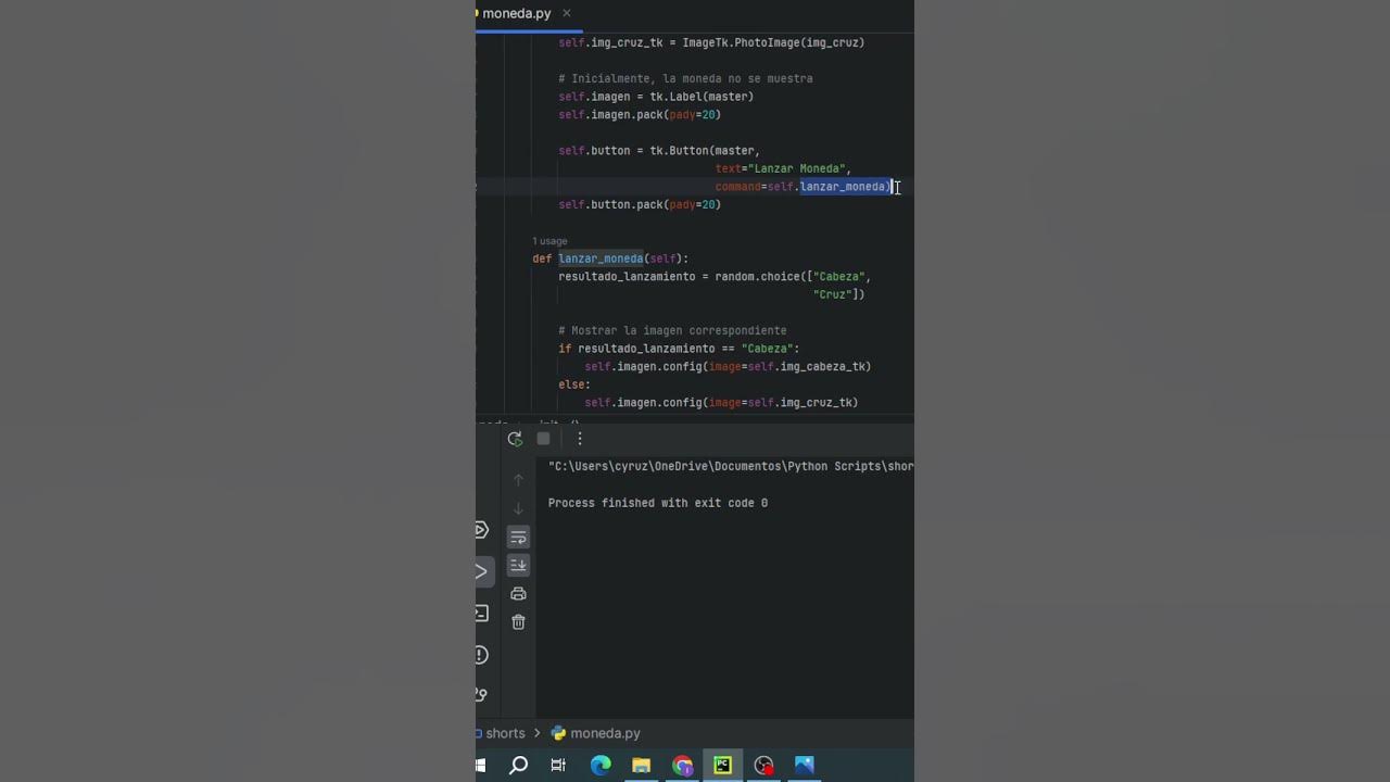 ¿Cómo Crear un Simulador de Lanzamiento de Moneda con Python? - YouTube