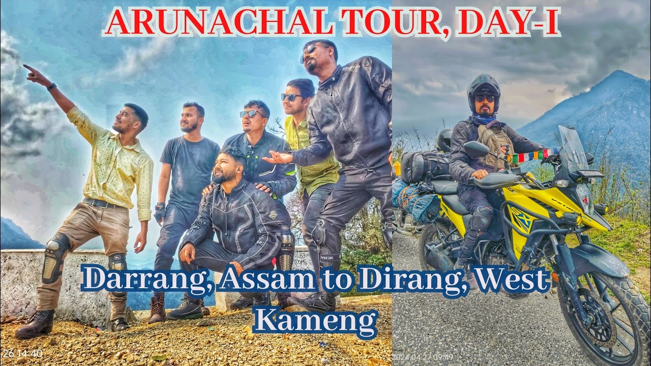 ARUNACHAL TOUR DAY-I Darrang Assam to Dirang - YouTube