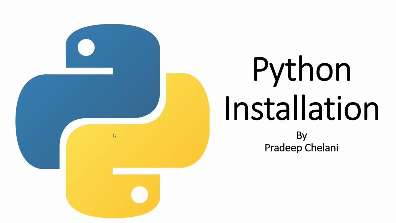 Python Full Course - Python Windows Installation - Video 5 - YouTube