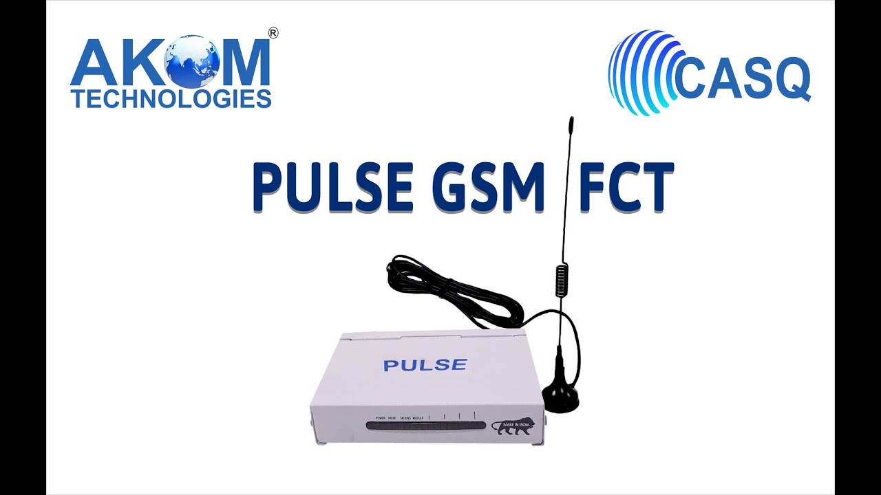 AKOM PULSE GSM FCT - YouTube