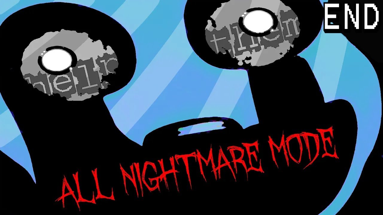 NIGHTMARE, ALL-NIGHTMARE MODE: COMPLETE!!! | Five Nights at Freddy's 4 ...
