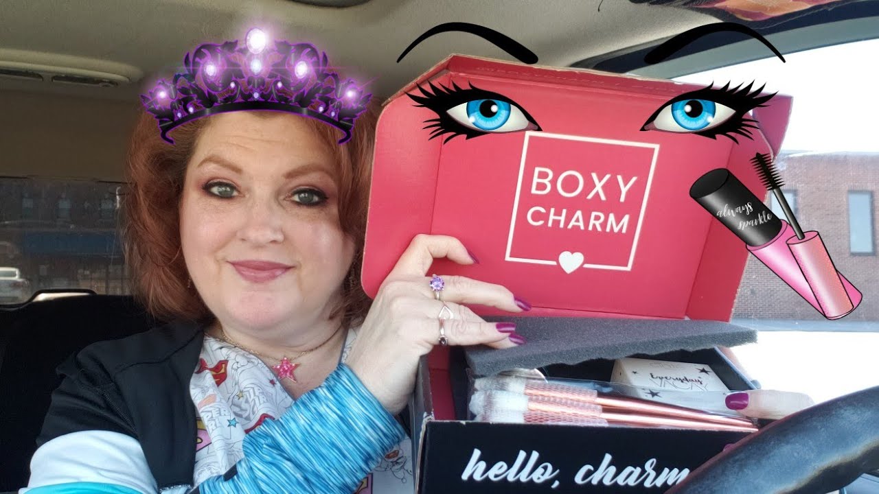 BOXY CHARM REVIEW FOR FEBRUARY 💋💋💄💄 - YouTube