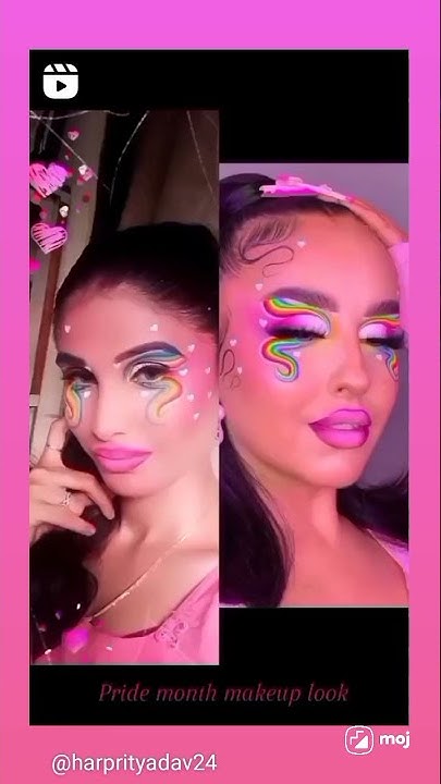 How To Create Pride Month Makeup Look Youtube