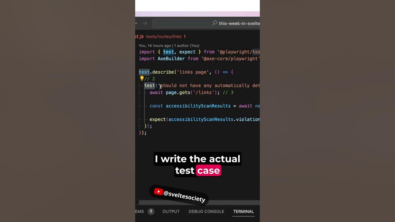 Playwright Tests In Sveltekit Are Easy Youtube