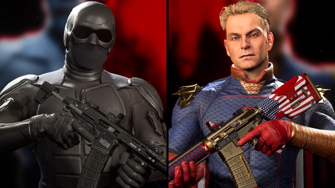 Homelander y Black Noir Gameplay Call of Duty Warzone X The Boys - YouTube