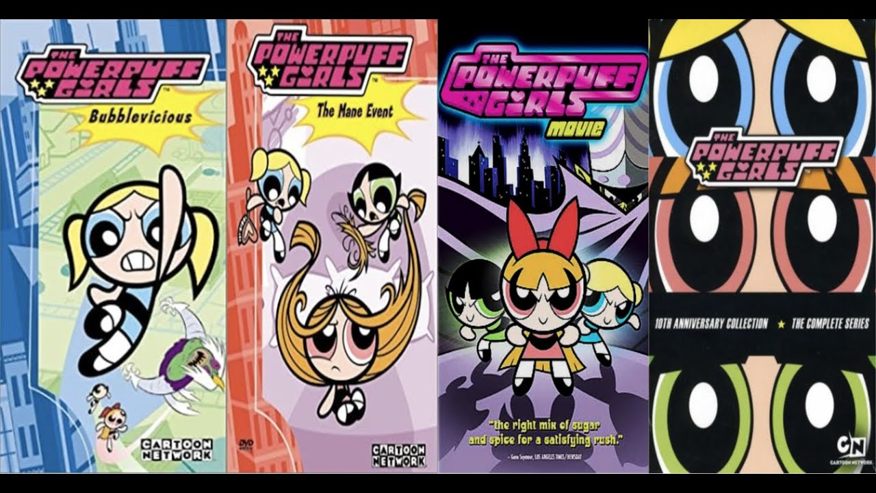 The Powerpuff Girls 2000 2009 Vhs And Dvd Promos And Commercials Youtube