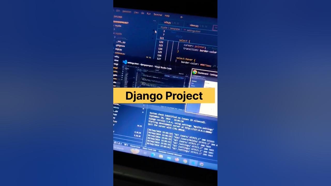WordPress Dashboard in Django #djangoproject #progamer #lovecoding - YouTube