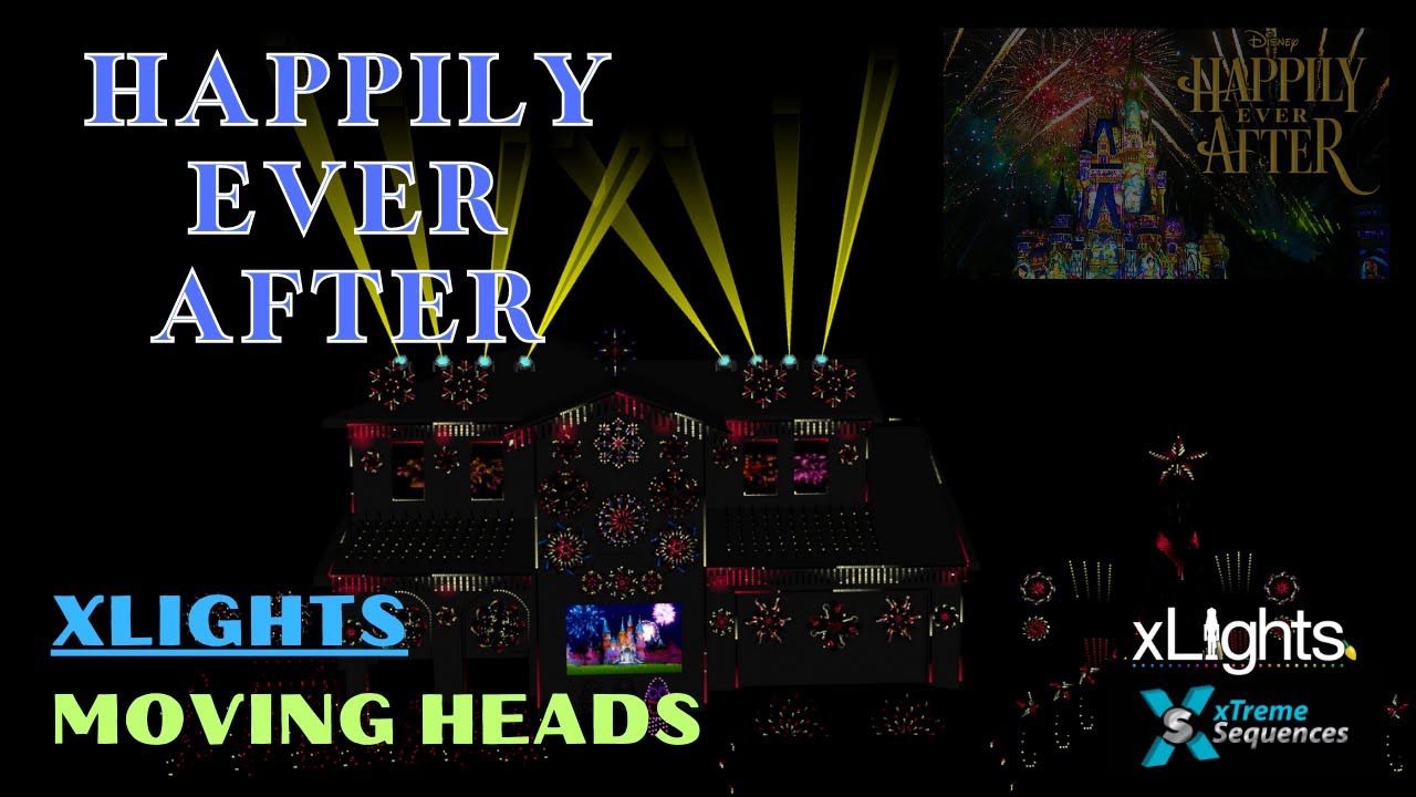 xlights Happily Ever After Moving Heads by xTreme Sequences - YouTube