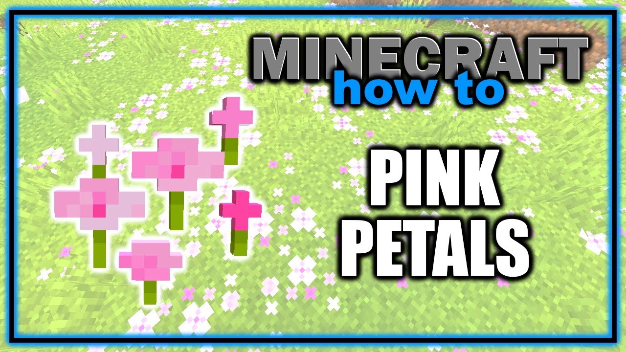 Everything You Need To Know About Pink Petals 1 20 Minecraft Flora Guide YouTube Everything You Need To Know About Pink Petals 1 20 Minecraft Flora Guide YouTube