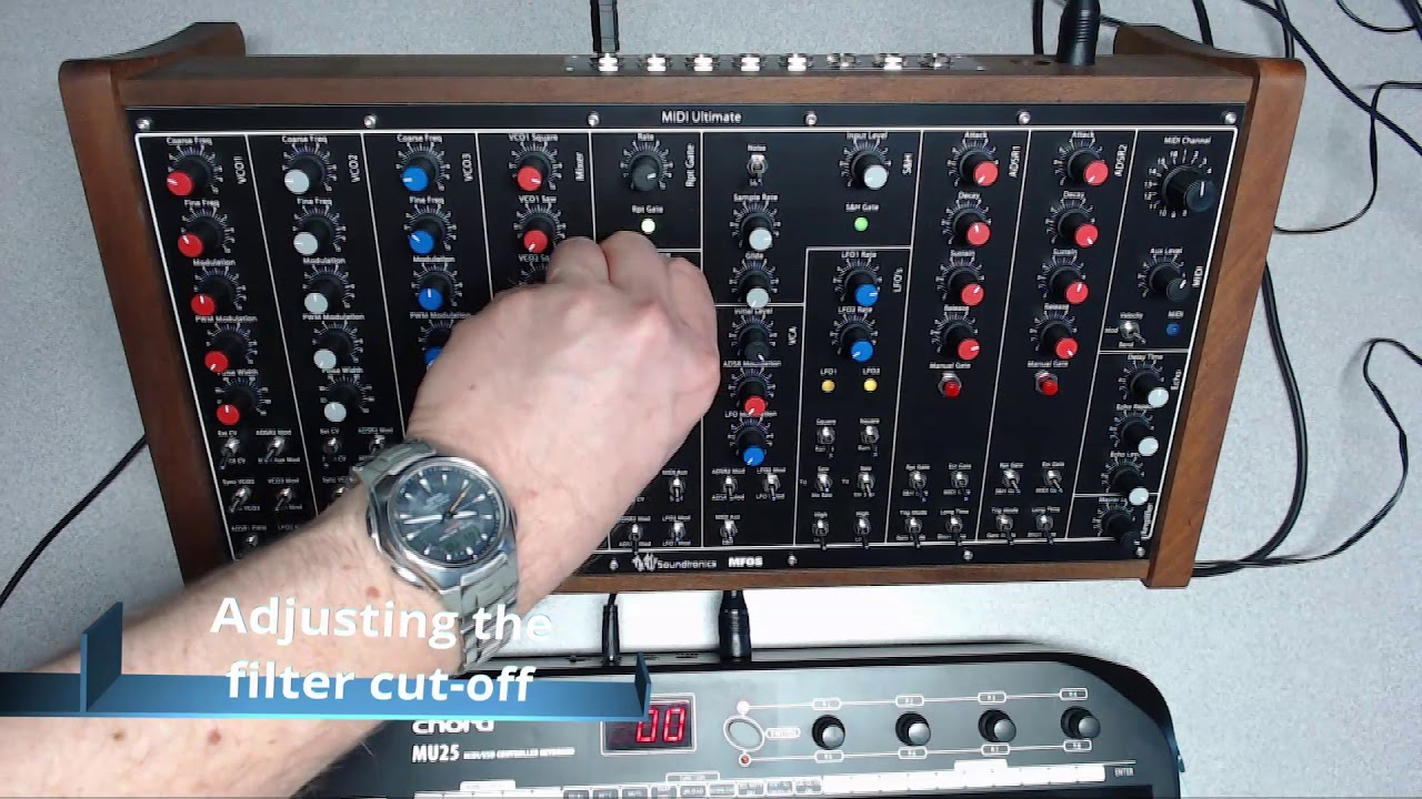 MIDI Ultimate Patch 1 - Pulsing Filter - YouTube