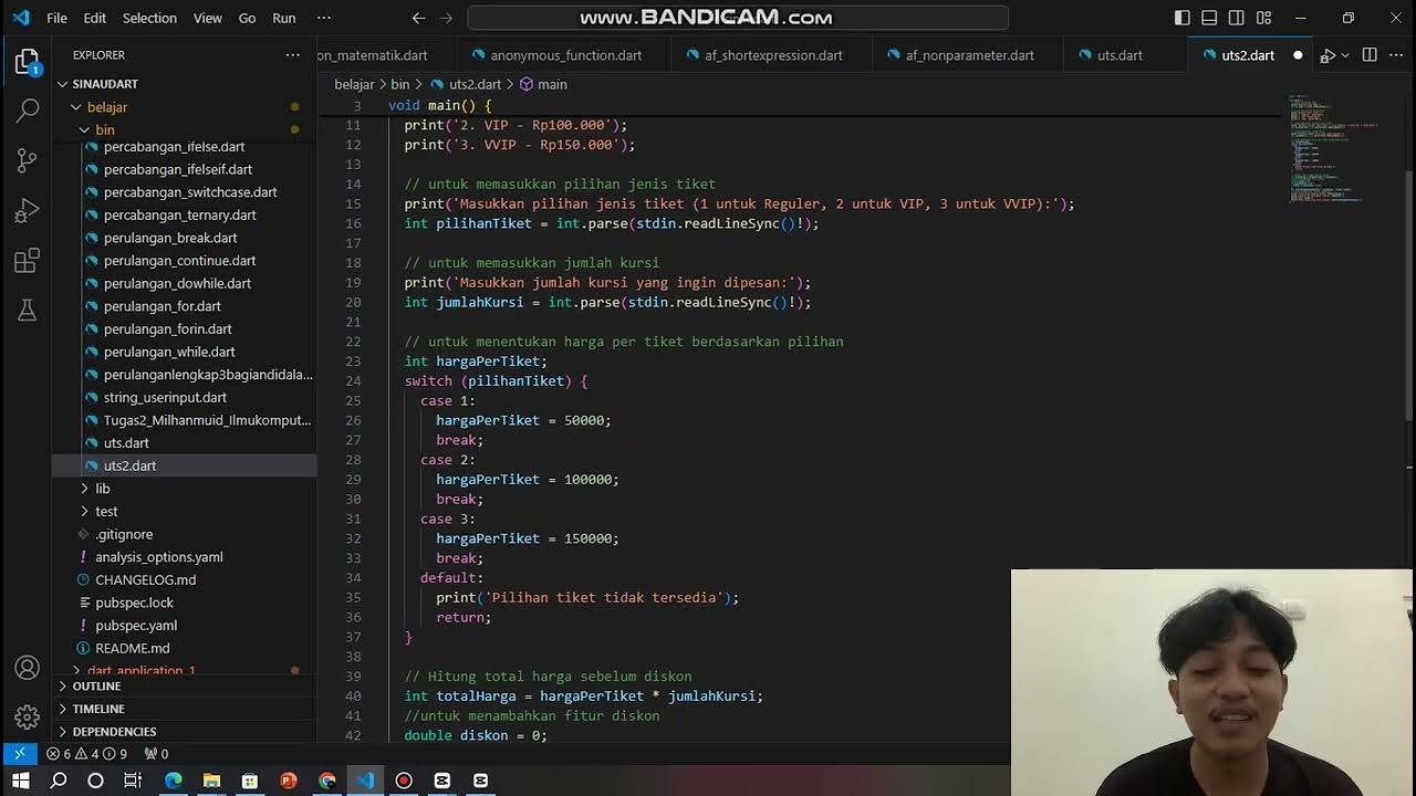 UTS PEMROGRAMAN PIRANTI BERGERAK - YouTube