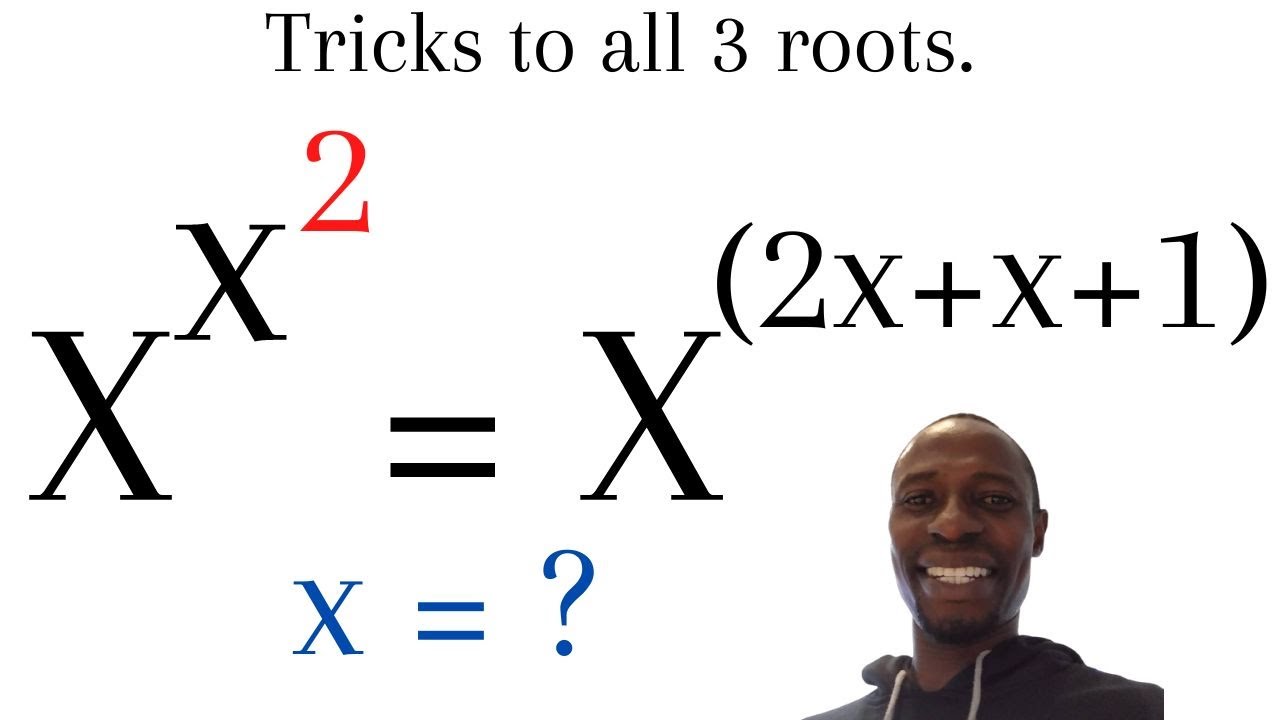 Solving Exponential Equation Using This Trick | Solving A Nice ...