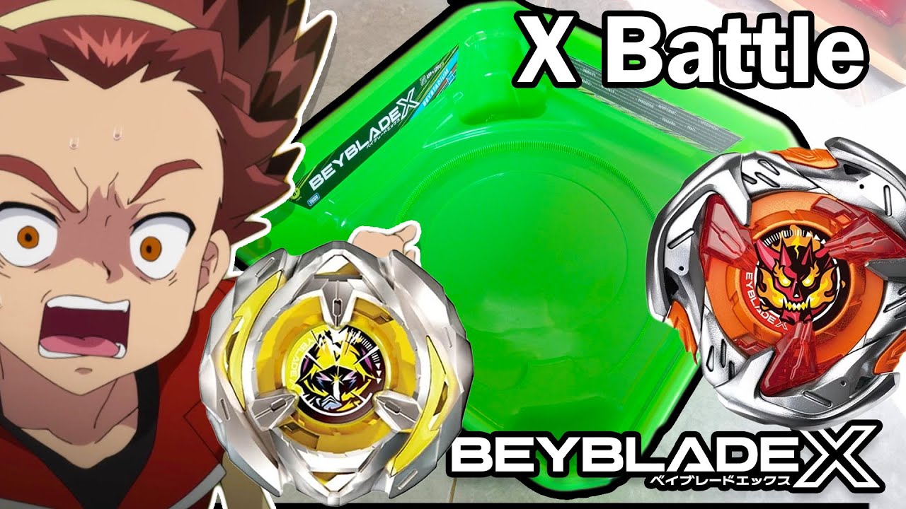 Beyblade X Bucket Stadium Wizard Arrow vs Hells Hammer Reaction - YouTube