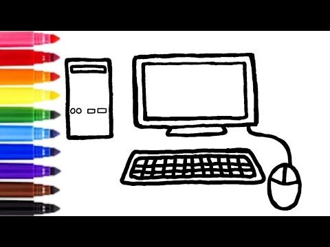 Drawing computers for kids and todlers/Bolalar va yosh bolalar uchun ...