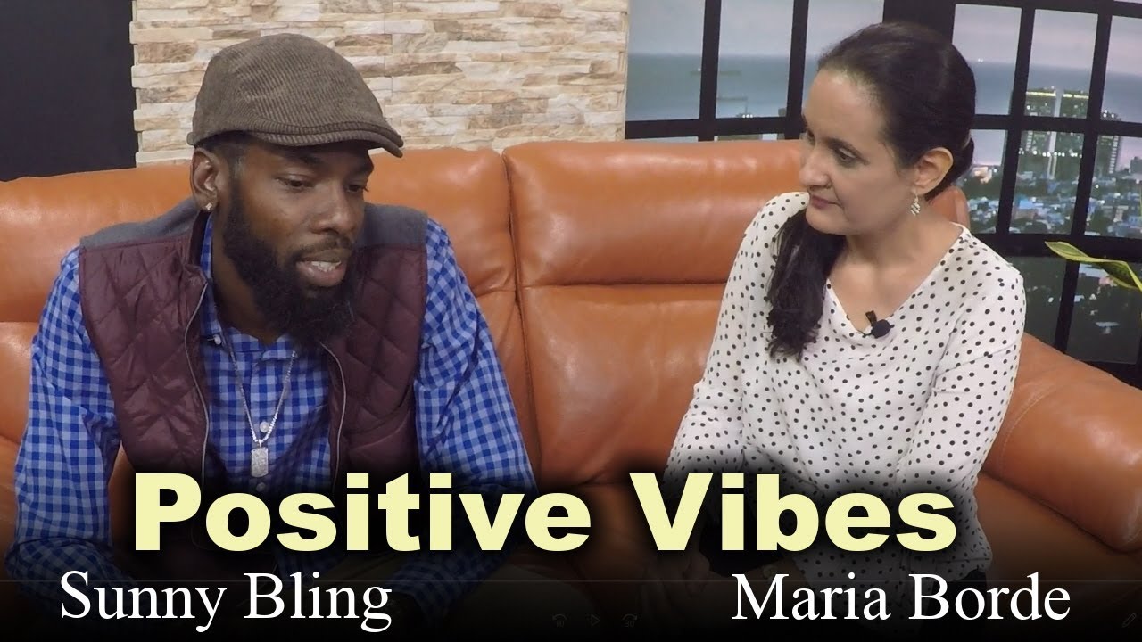 Sunny Bling's Tips For Positivity | by Maria Borde - YouTube