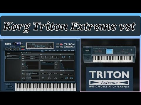 Korg Triton Extreme vst Sound's demo. - YouTube