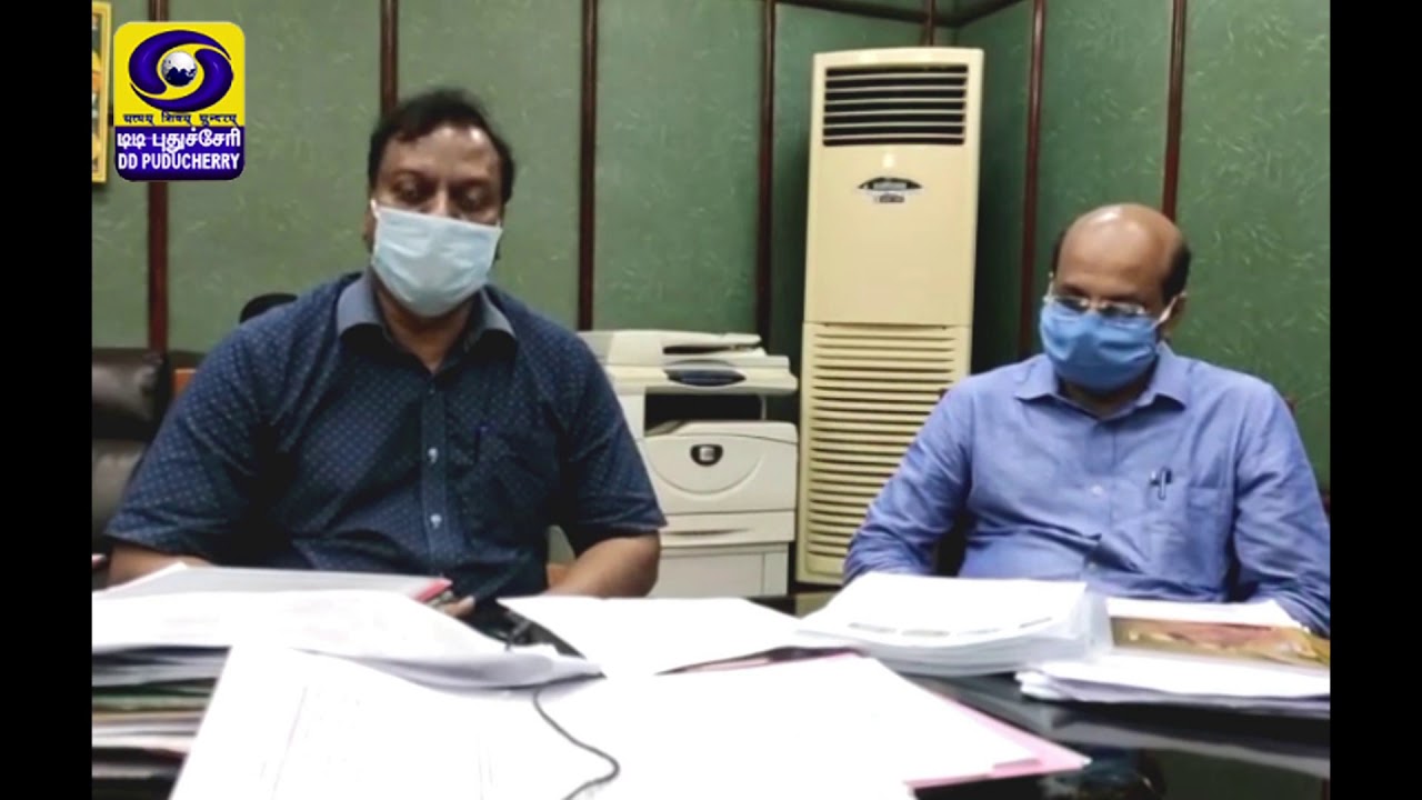Press meet by Health Director Dr. S. Mohan Kumar on COVID -19 Updates ...