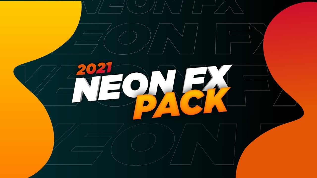 Brend new Neon Gfx pack for your montage videos and youtube videos Neon ...