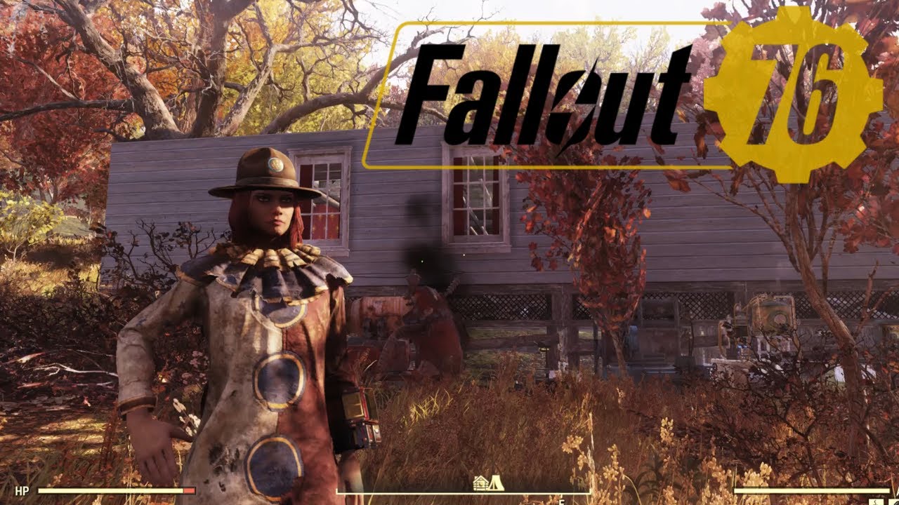 Killing A Wendigo In A Clown Costume | Fallout 76 - YouTube