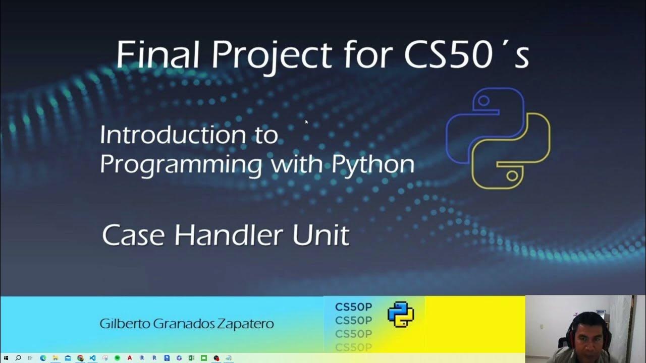 CS50P - Final Project: Case Handler Unit - YouTube